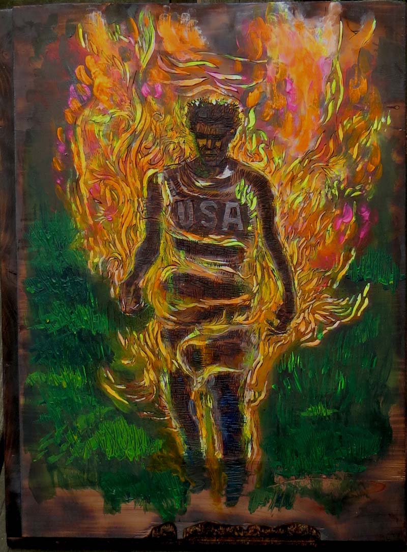 Brian McCormack: The Agony On The Great Lawn (in Pyro and Paint ...